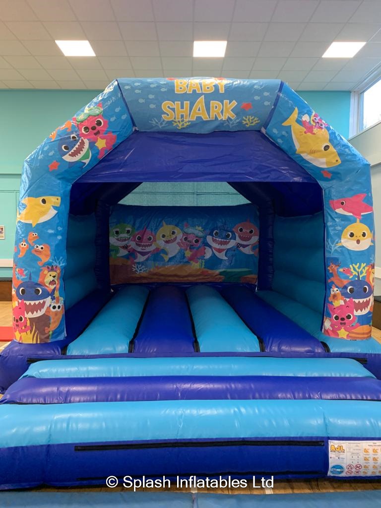 Baby Shark Bouncy Castle - Bouncy Castle & Event Equipment Hire in ...