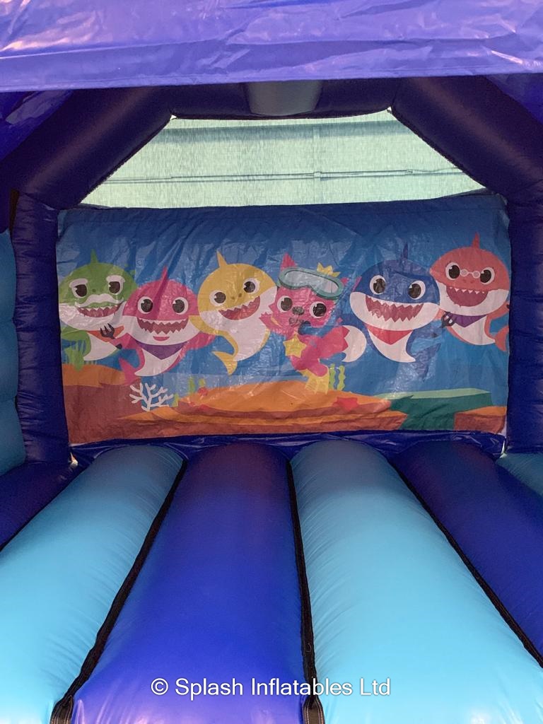 Baby Shark Bouncy Castle - Bouncy Castle & Event Equipment Hire in ...