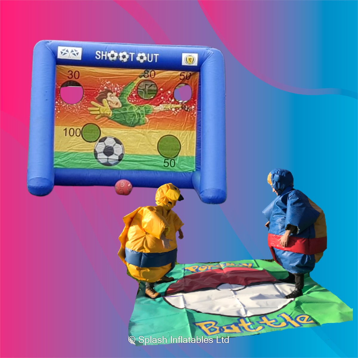 All Inflatable Games, Assault Courses & Slides - Bouncy Castle & Event ...