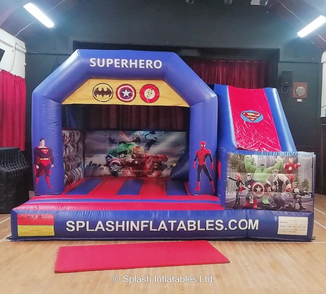 Superhero Bouncy Castle Hire