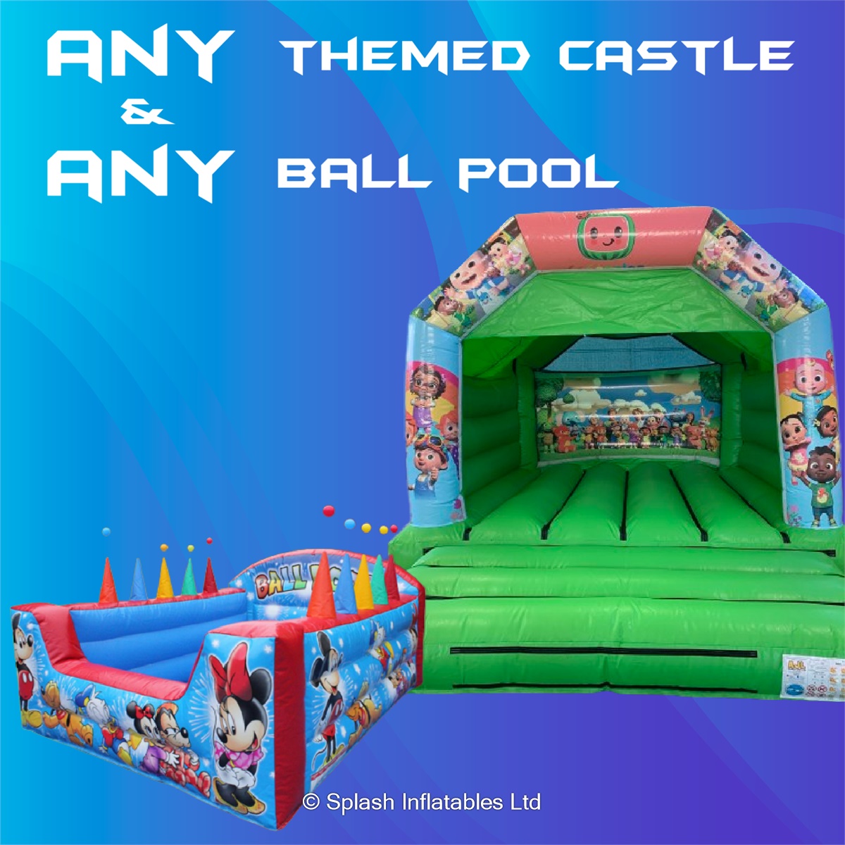 Themed Bouncy Castle & Ball Pool Package - Bouncy Castle & Event ...