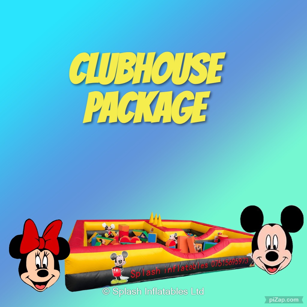 Clubhouse Package - Bouncy Castle & Event Equipment Hire in Glasgow ...