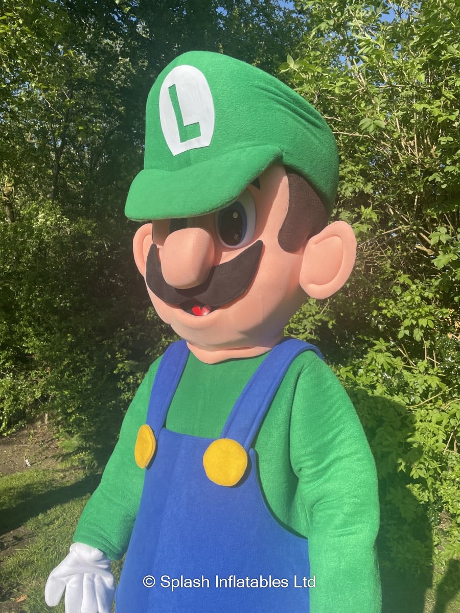 Luigi Mascot - Bouncy Castle & Event Equipment Hire in Glasgow, East ...