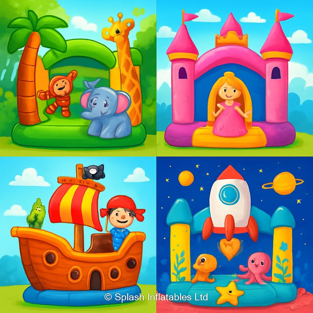 Explore the Exciting Themes of Bouncy Castles and Inflatables - Bouncy ...