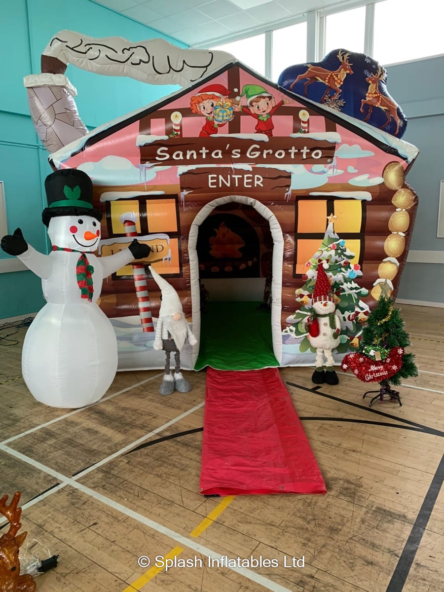 Santa's Grotto Hire with props - Bouncy Castle & Event Equipment Hire ...