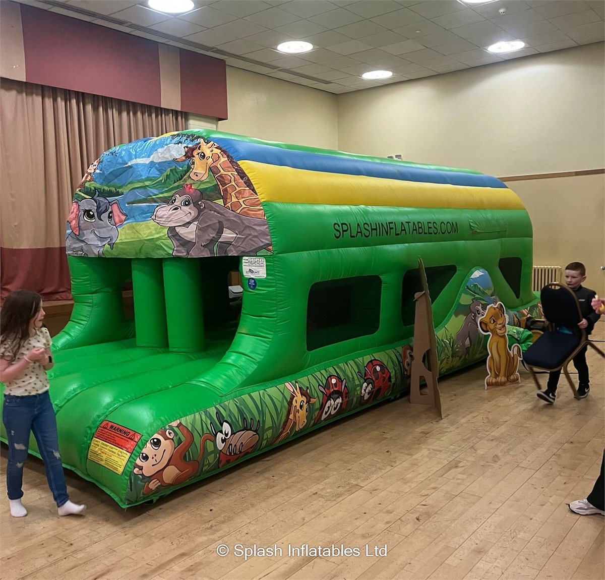 Jungle Fun Run (26x 12ft, 10ft H) - Bouncy Castle & Event Equipment ...