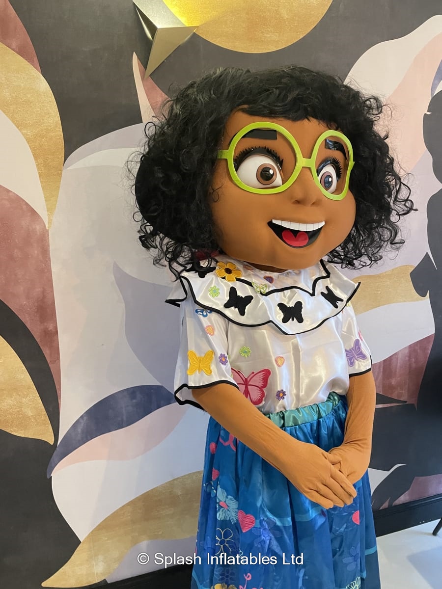 Mirabel Encanto Mascot - Bouncy Castle & Event Equipment Hire in ...