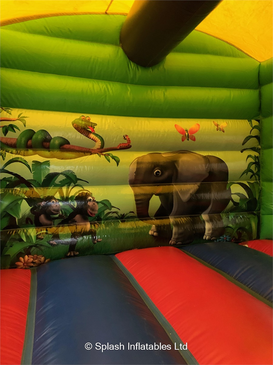 Panda & Friends Bouncy Castle With Slide - Bouncy Castle & Event ...