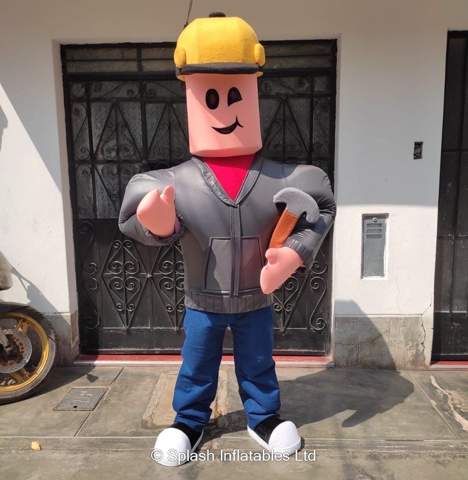 Roblox mascot - Bouncy Castle & Event Equipment Hire in Glasgow, East ...