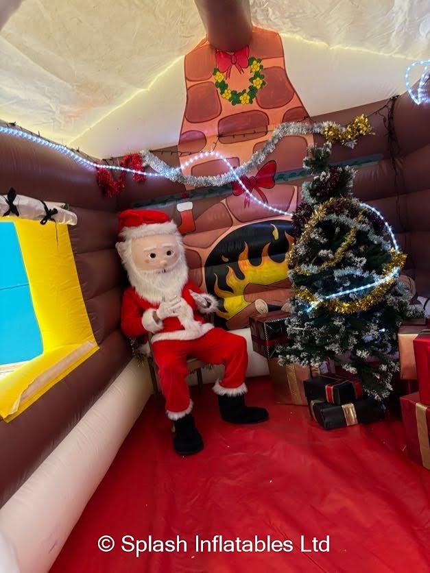 Santa's Grotto Hire with props - Bouncy Castle & Event Equipment Hire ...