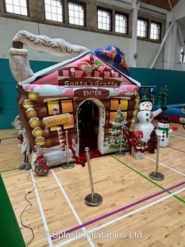 Santa's Grotto Hire with props - Bouncy Castle & Event Equipment Hire ...