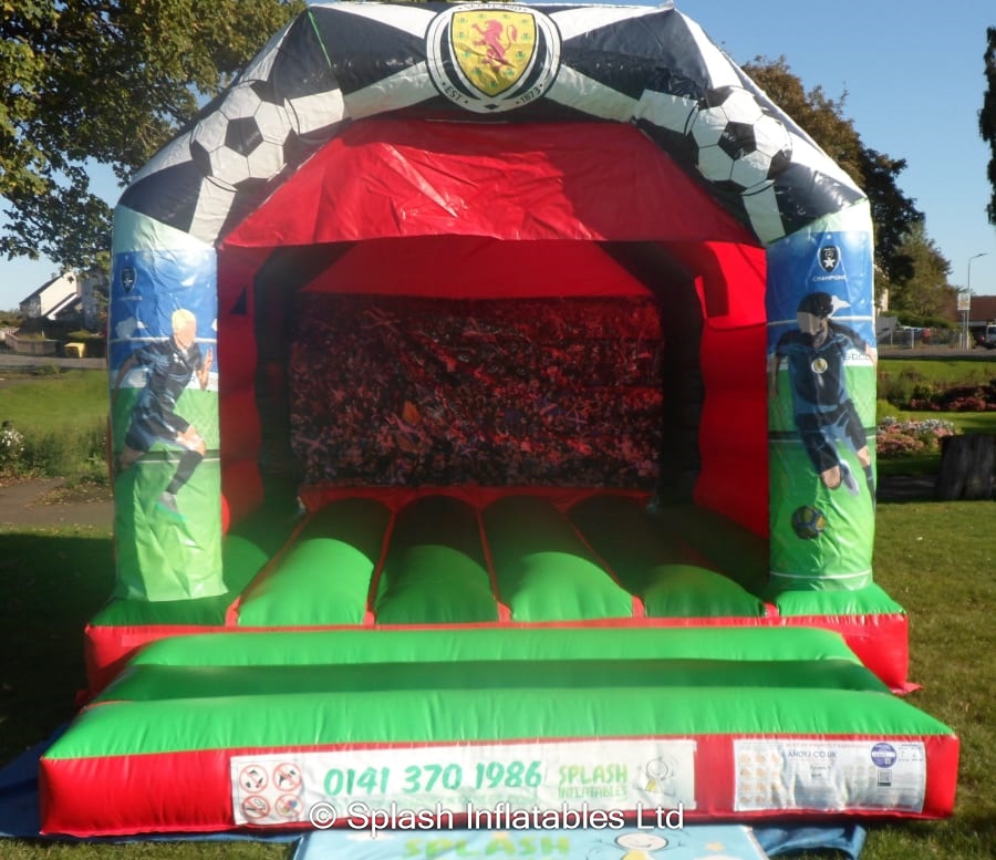 Scotland Football Bouncy Castle - Bouncy Castle & Event Equipment Hire ...