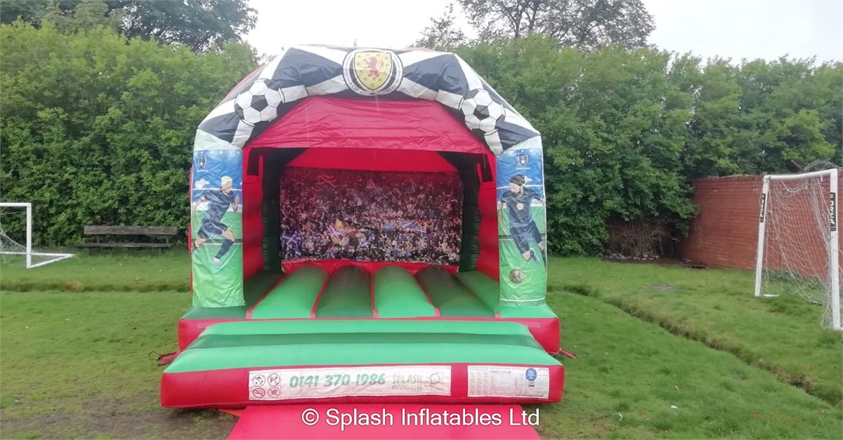 Scotland Football Bouncy Castle - Bouncy Castle & Event Equipment Hire ...