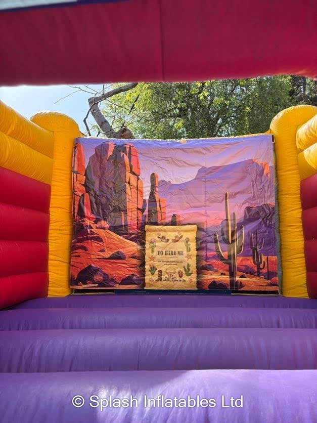 Wild West Bouncy Castle - Bouncy Castle & Event Equipment Hire in ...